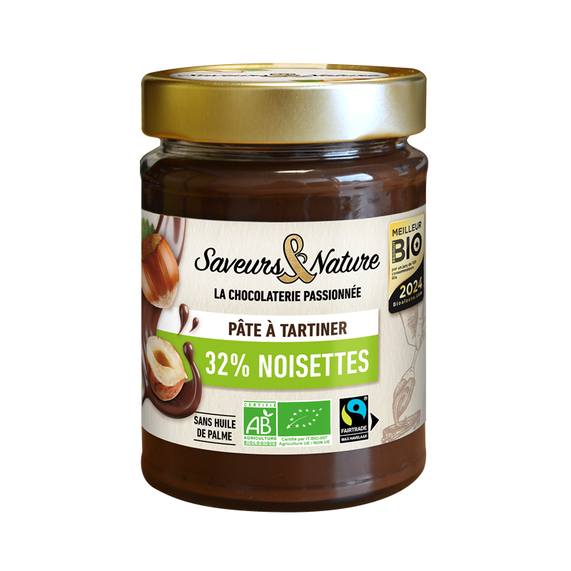 Pâte à tartiner à la noisette (32%), 280g