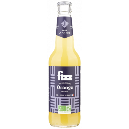 Fizz boisson gazeuse au jus d'orange 75cl